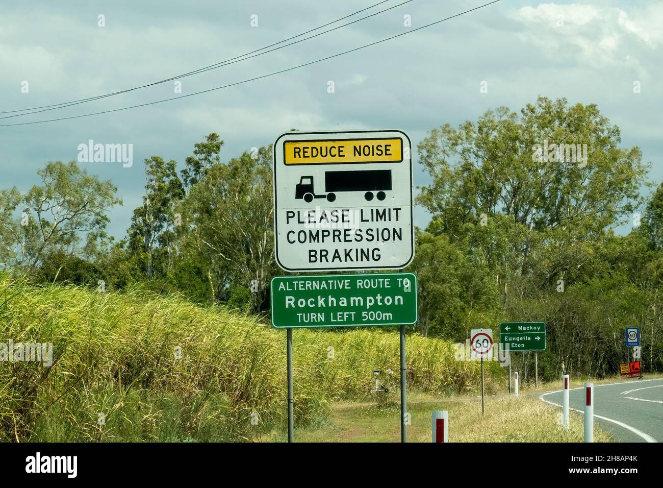 Bruce Highway, Townsville to Mackay, Queensland, Australia - November ...