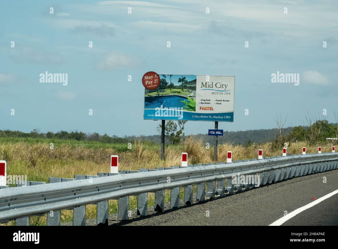Bruce Highway, Townsville to Mackay, Queensland, Australia - November ...