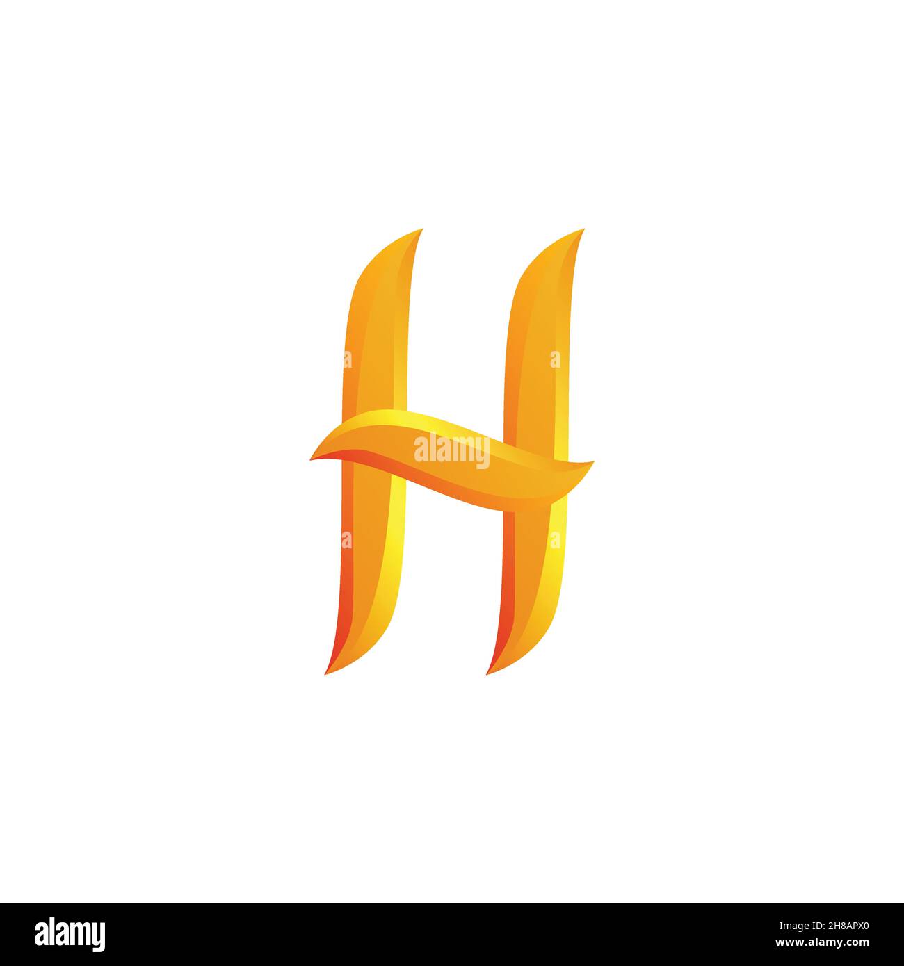 initial letter h, heat, fire logo Ideas. Inspiration logo design ...