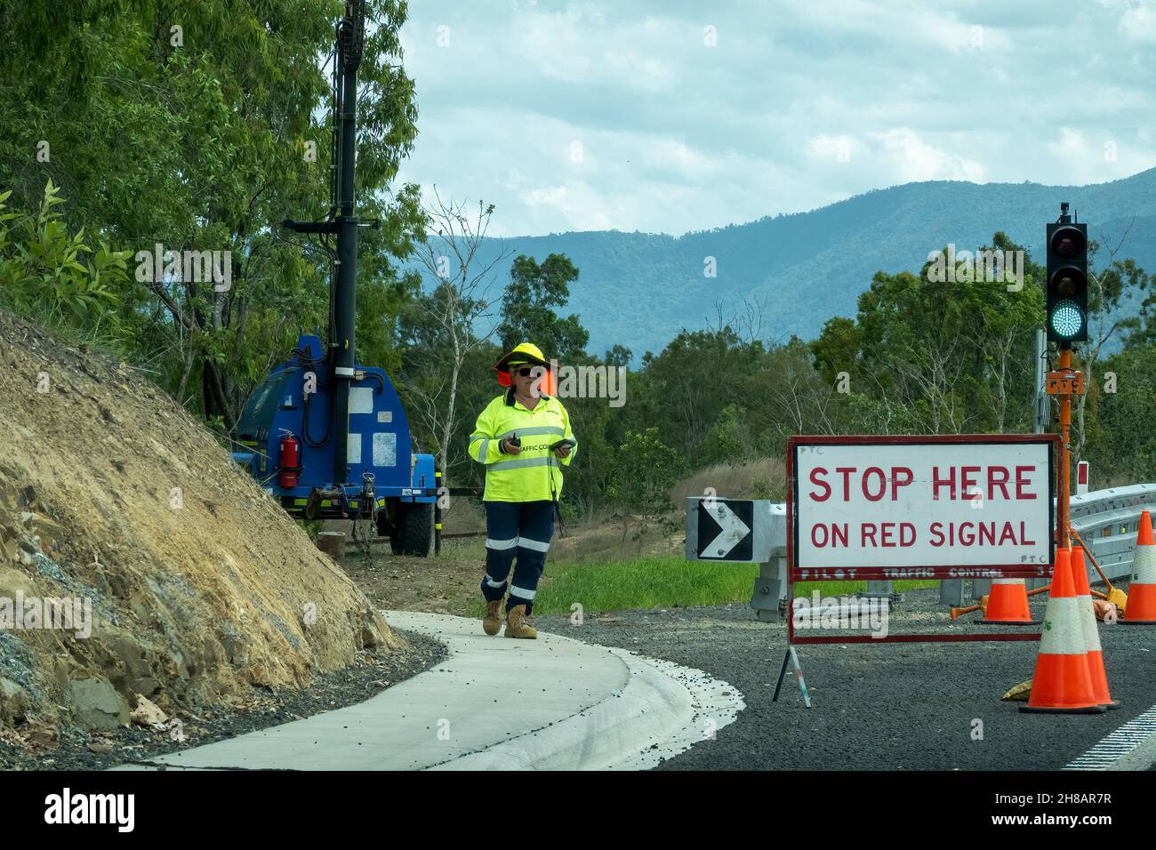 Bruce Highway, Townsville to Mackay, Queensland, Australia - November ...