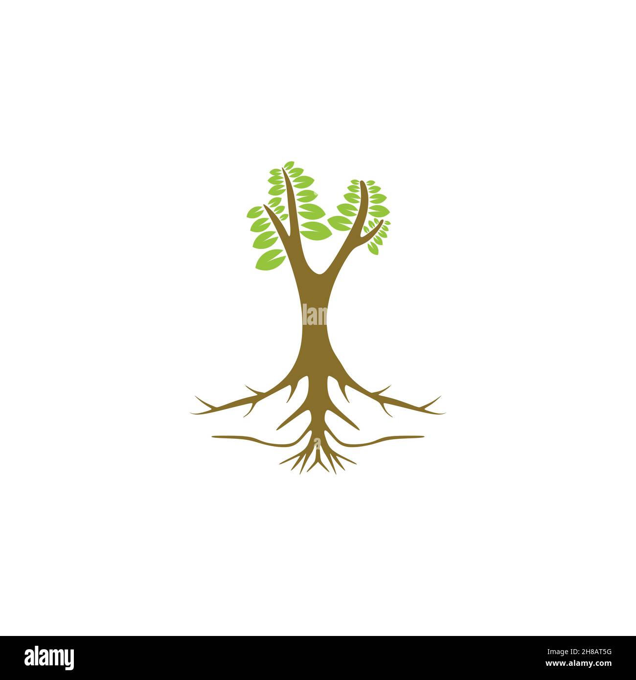 tree logo Ideas. Inspiration logo design. Template Vector Illustration ...