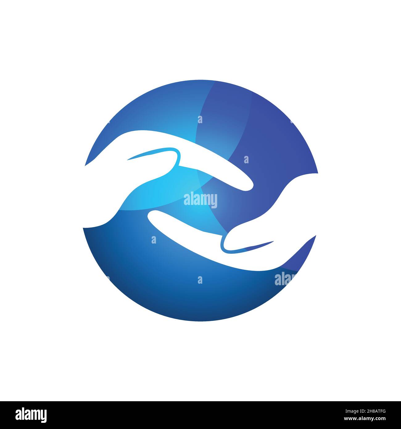 hand care logo Ideas. Inspiration logo design. Template Vector ...
