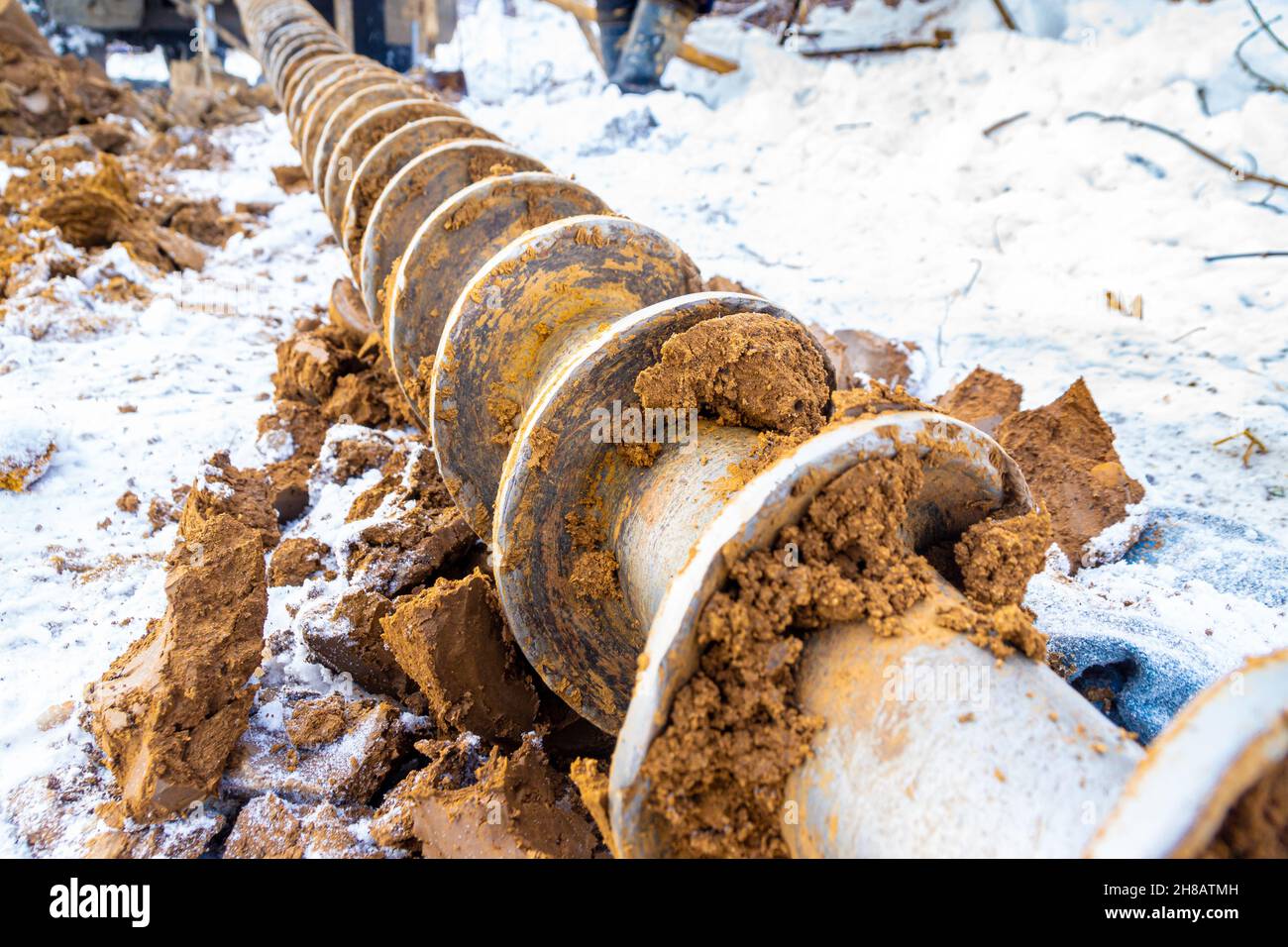 Soil auger hi-res stock photography and images - Alamy