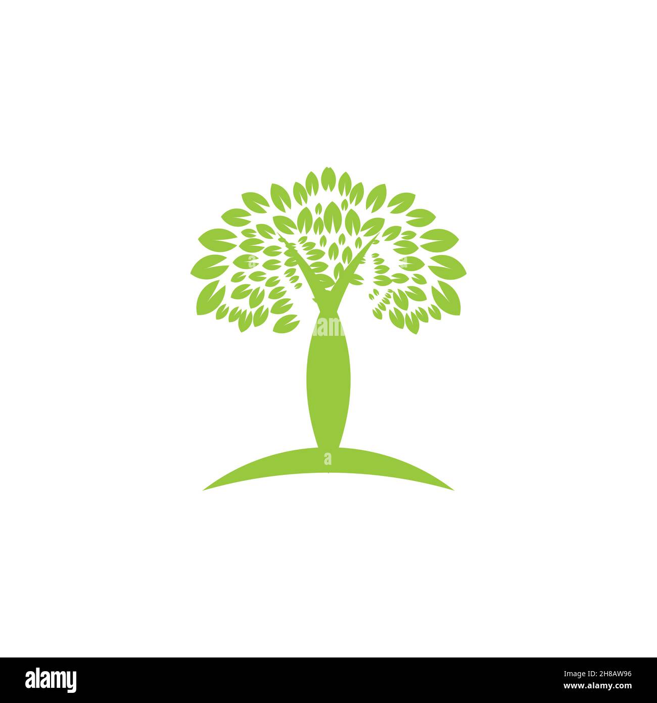 tree logo Ideas. Inspiration logo design. Template Vector Illustration ...