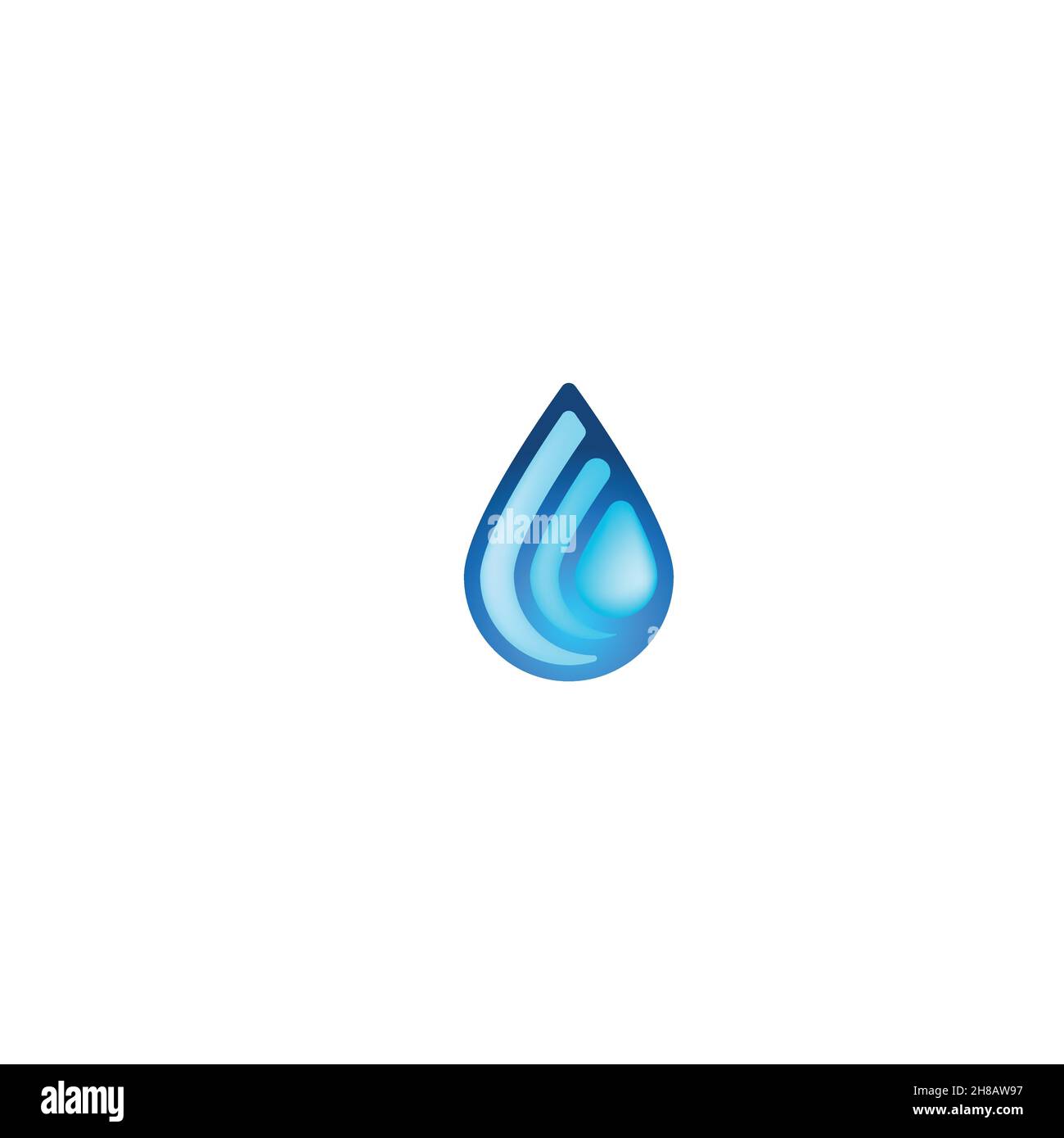 water logo Ideas. Inspiration logo design. Template Vector Illustration ...