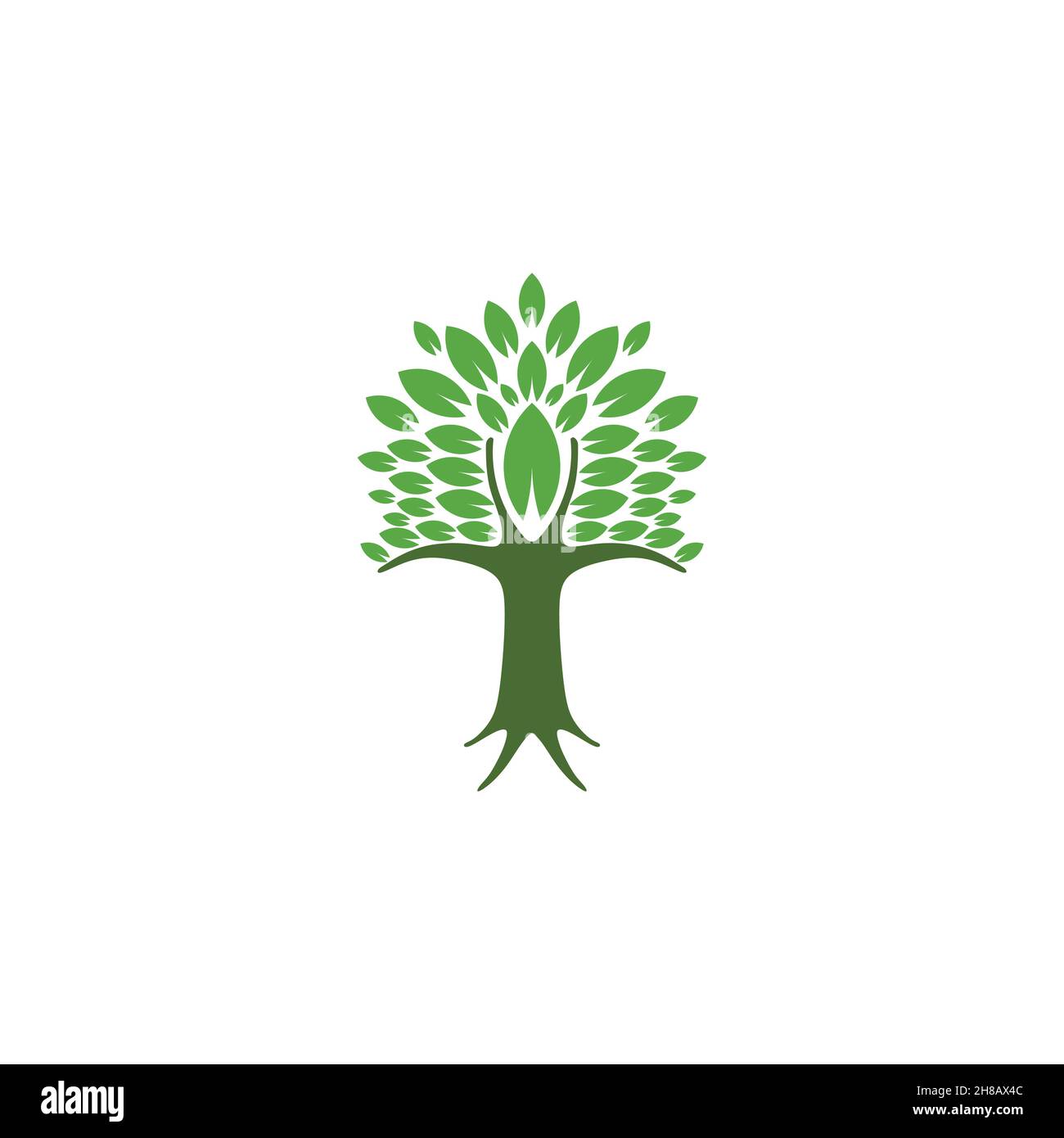 tree logo Ideas. Inspiration logo design. Template Vector Illustration ...