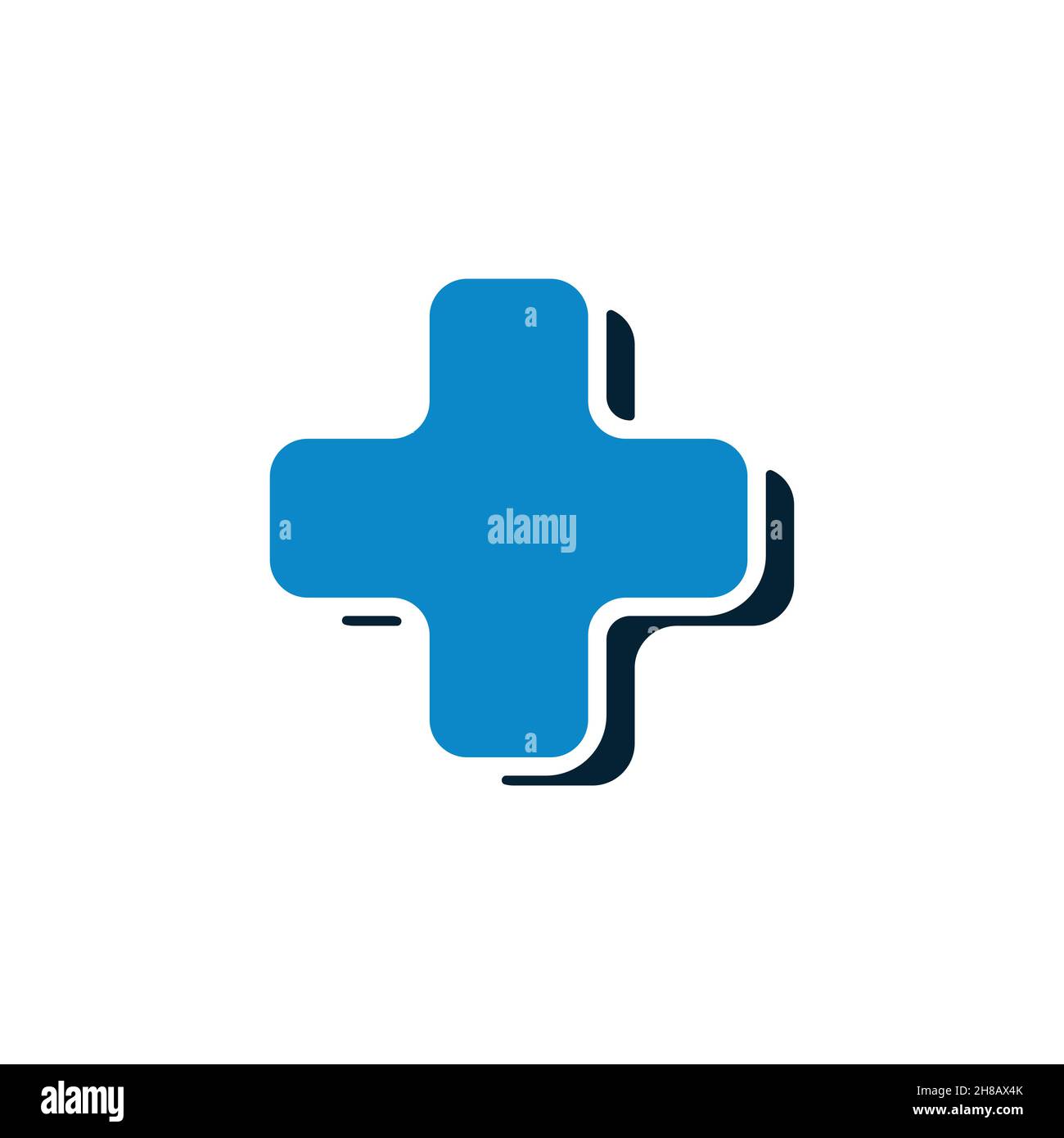 cross medical healthy logo design. vector illustration Stock Vector ...