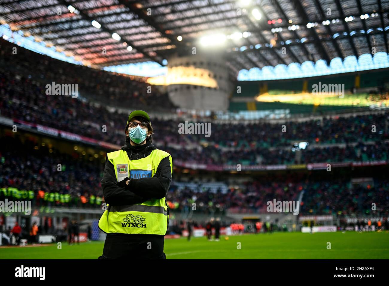 Football steward hi-res stock photography and images - Alamy