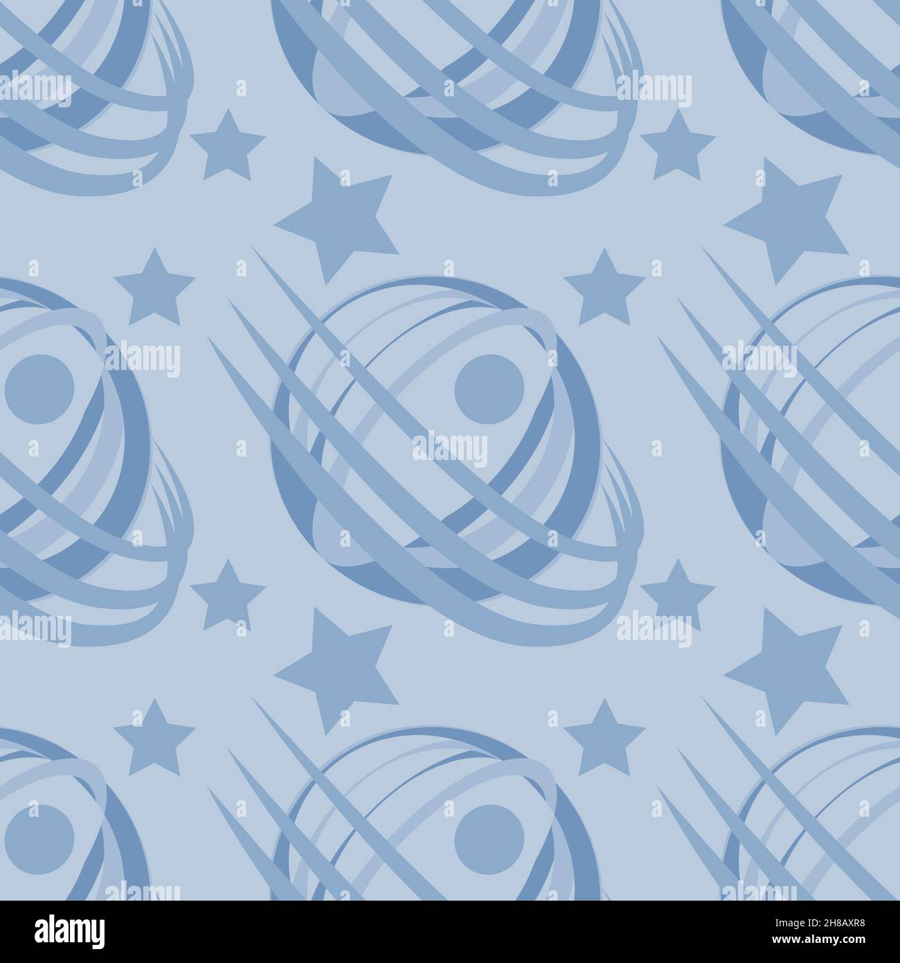 Seamless pattern, infinite texture - Illustration on a square ...