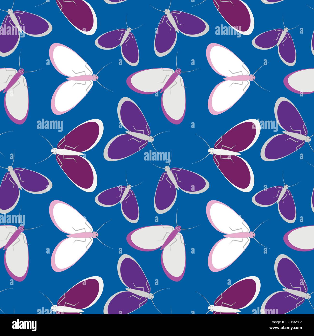 Seamless pattern, endless texture - Illustration on a square background ...