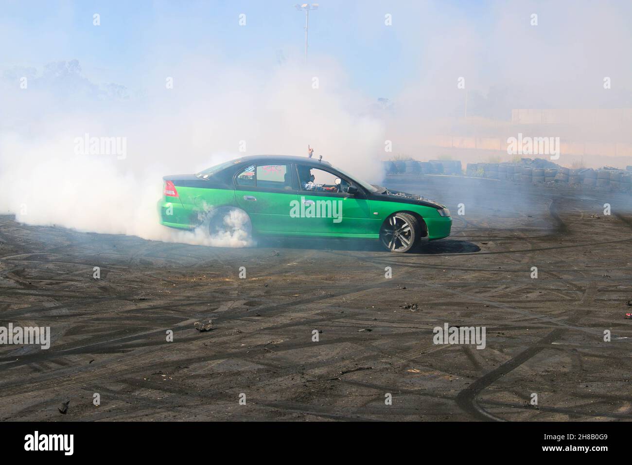Burnoutpit hi-res stock photography and images - Alamy