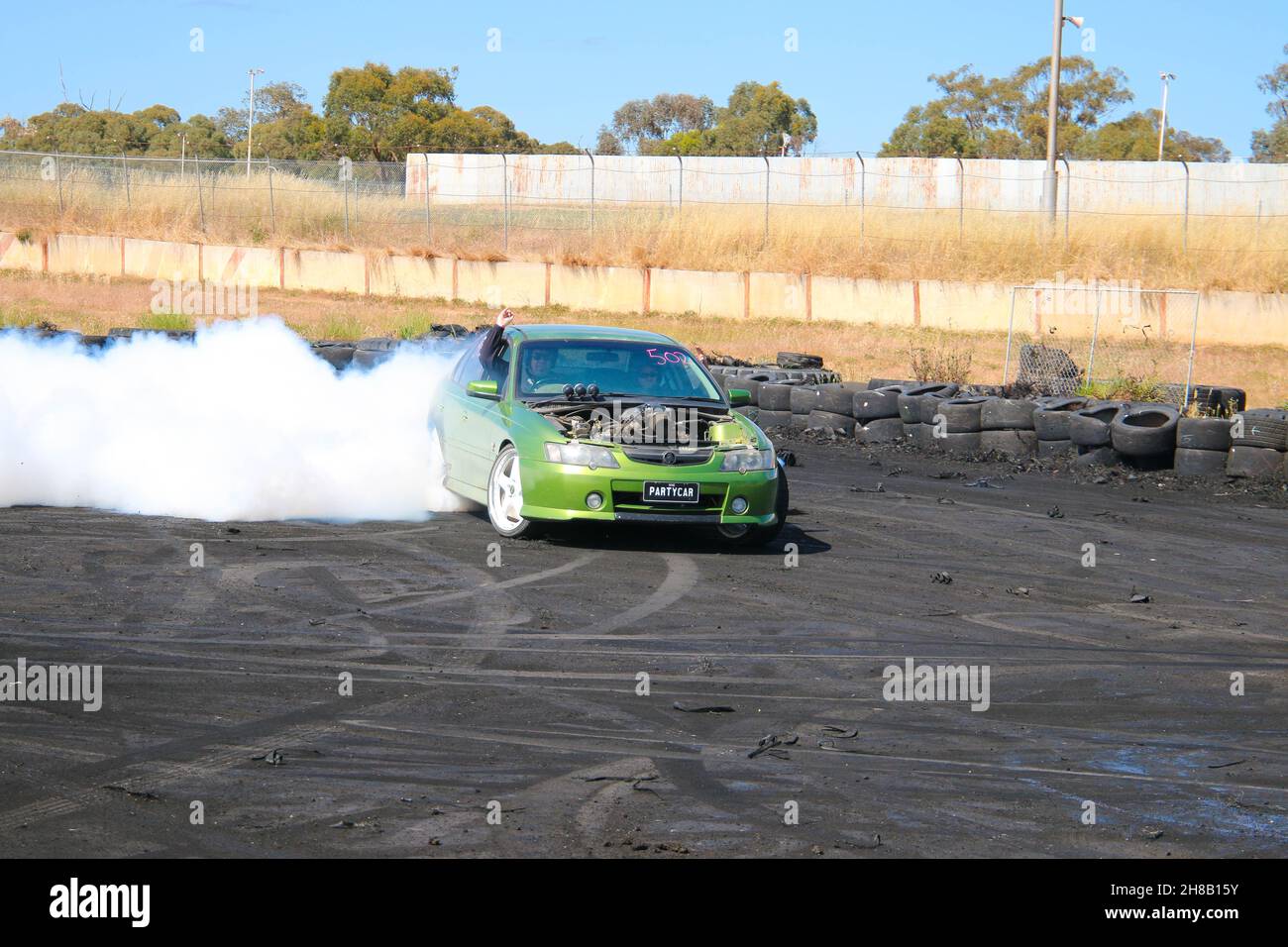 Burnoutmachine hi-res stock photography and images - Alamy