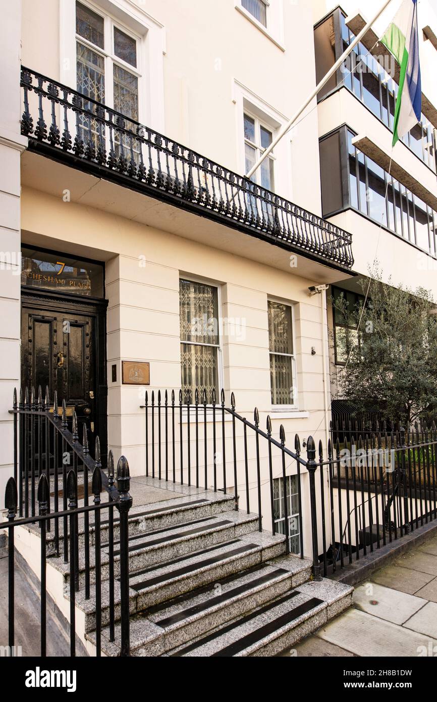 The Embassy of Lesotho in the United Kingdom, 7 Chesham Place ...