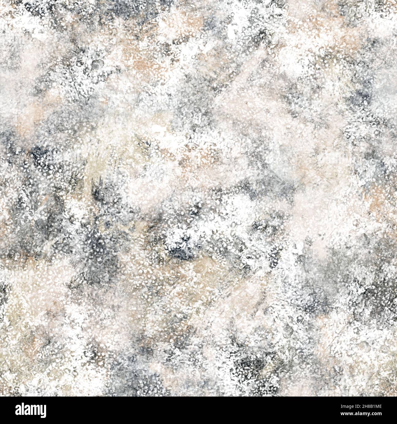 Seamless neutral and white grungy classic abstract surface pattern ...