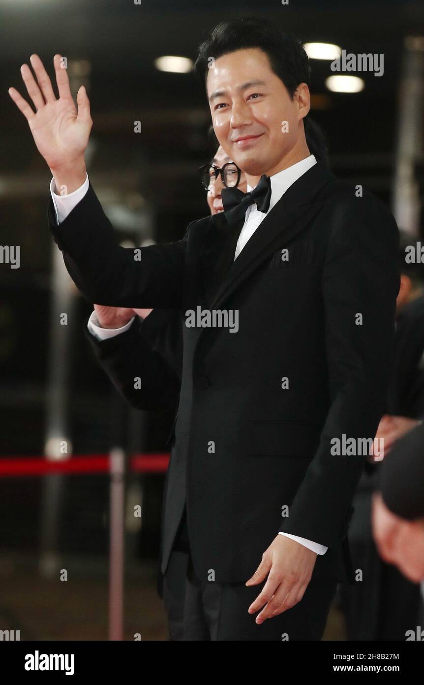 29th Nov, 2021. S. Korean actor Jo In-sung South Korean actor Jo In ...