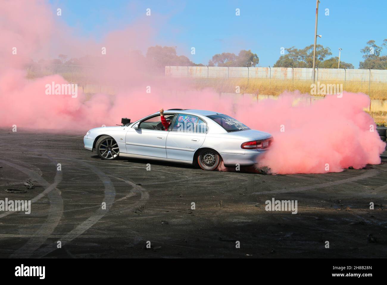 Burnoutmachine hi-res stock photography and images - Alamy