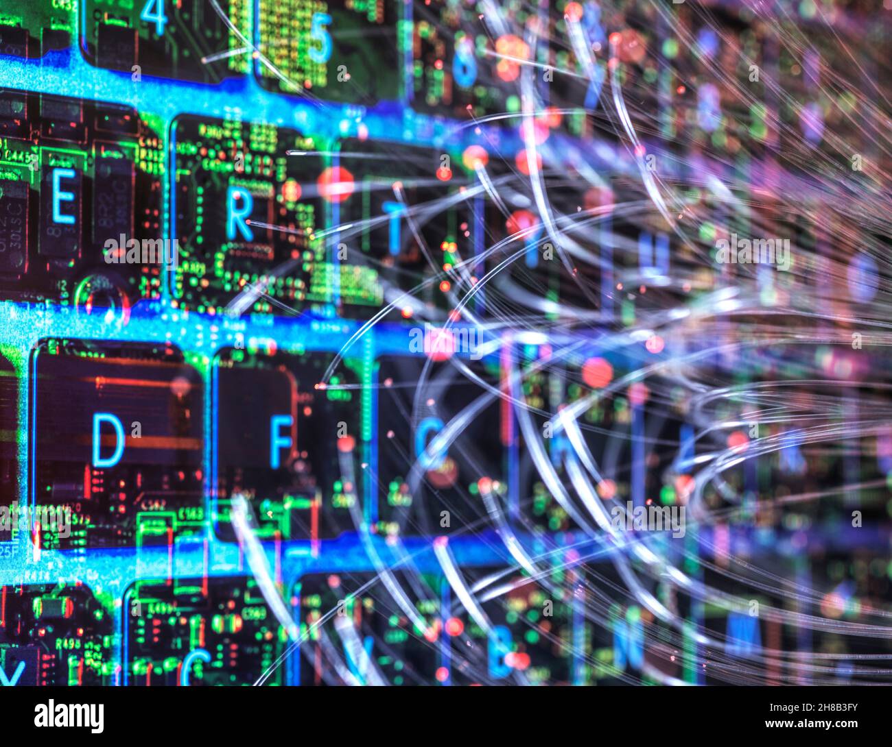 Computer technology composite hi-res stock photography and images - Alamy