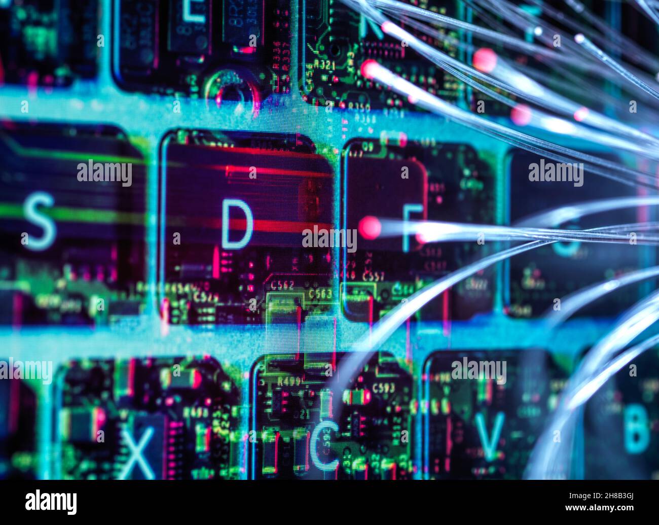 Computer technology composite hi-res stock photography and images - Alamy