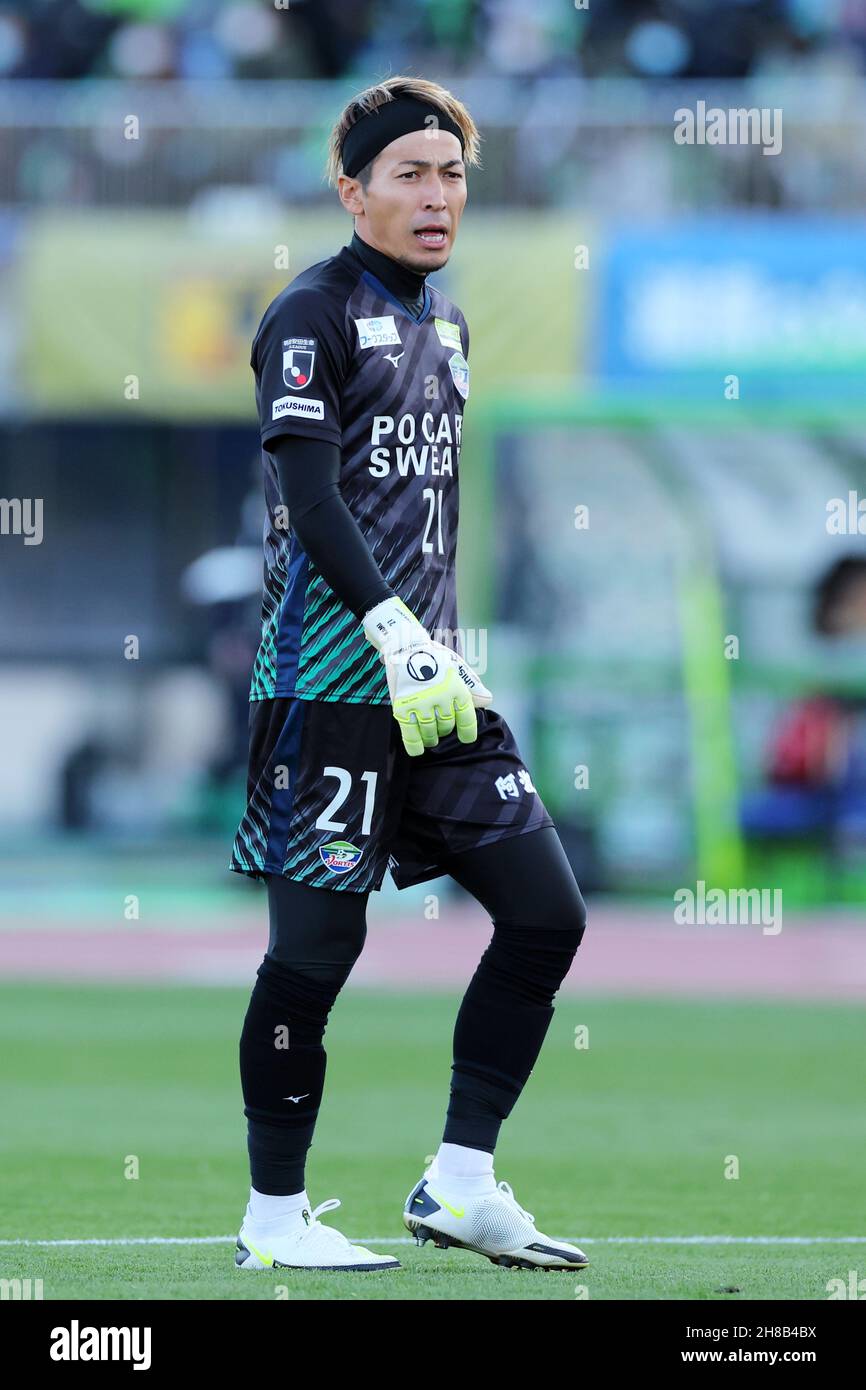 Lemongas Stadium Hiratsuka, Kanagawa, Japan. 27th Nov, 2021. Naoto Kamifukumoto (Vortis ...