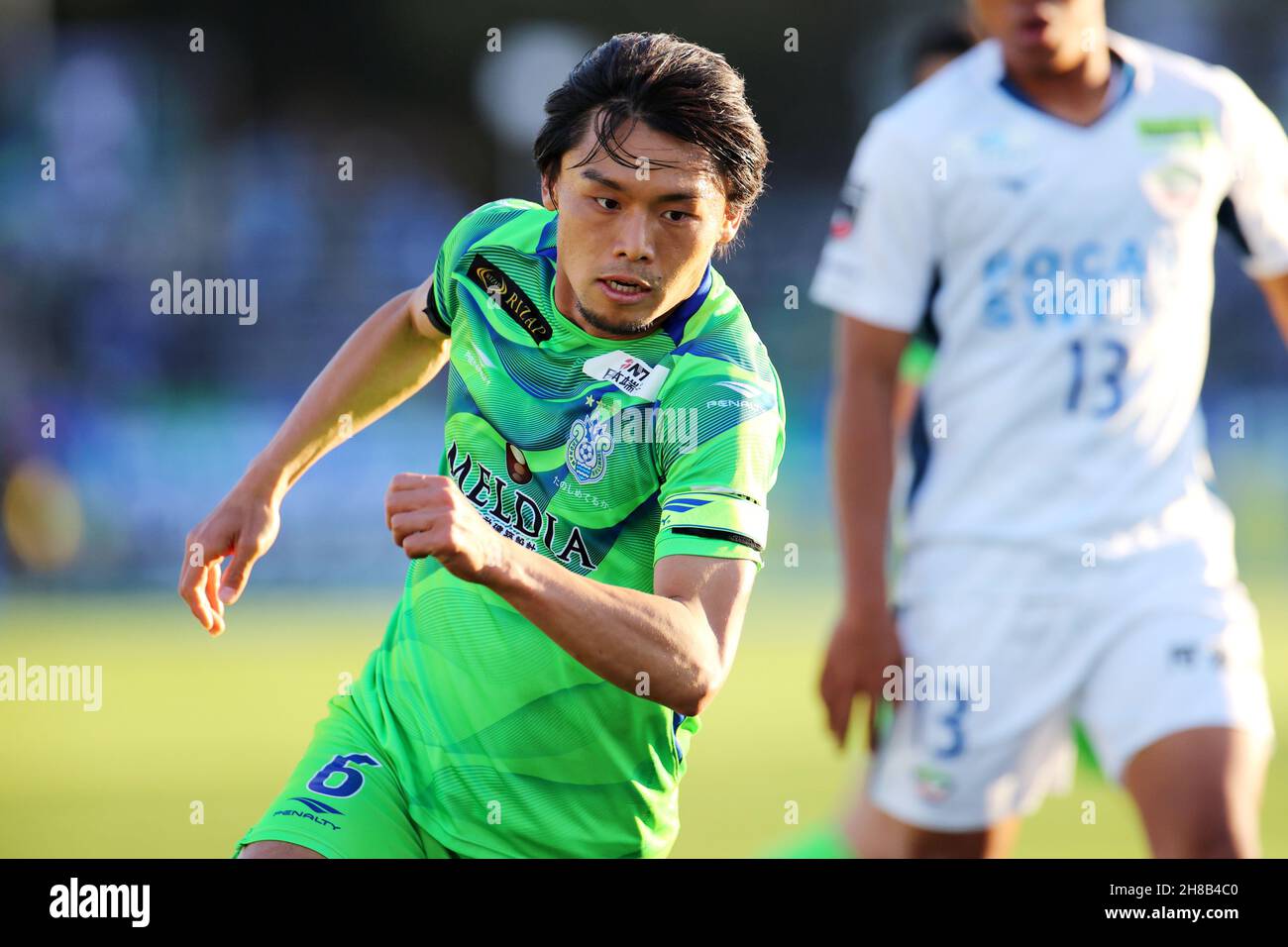 Lemongas Stadium Hiratsuka, Kanagawa, Japan. 27th Nov, 2021. Takuya Okamoto (Bellmare), NOVEMBER ...
