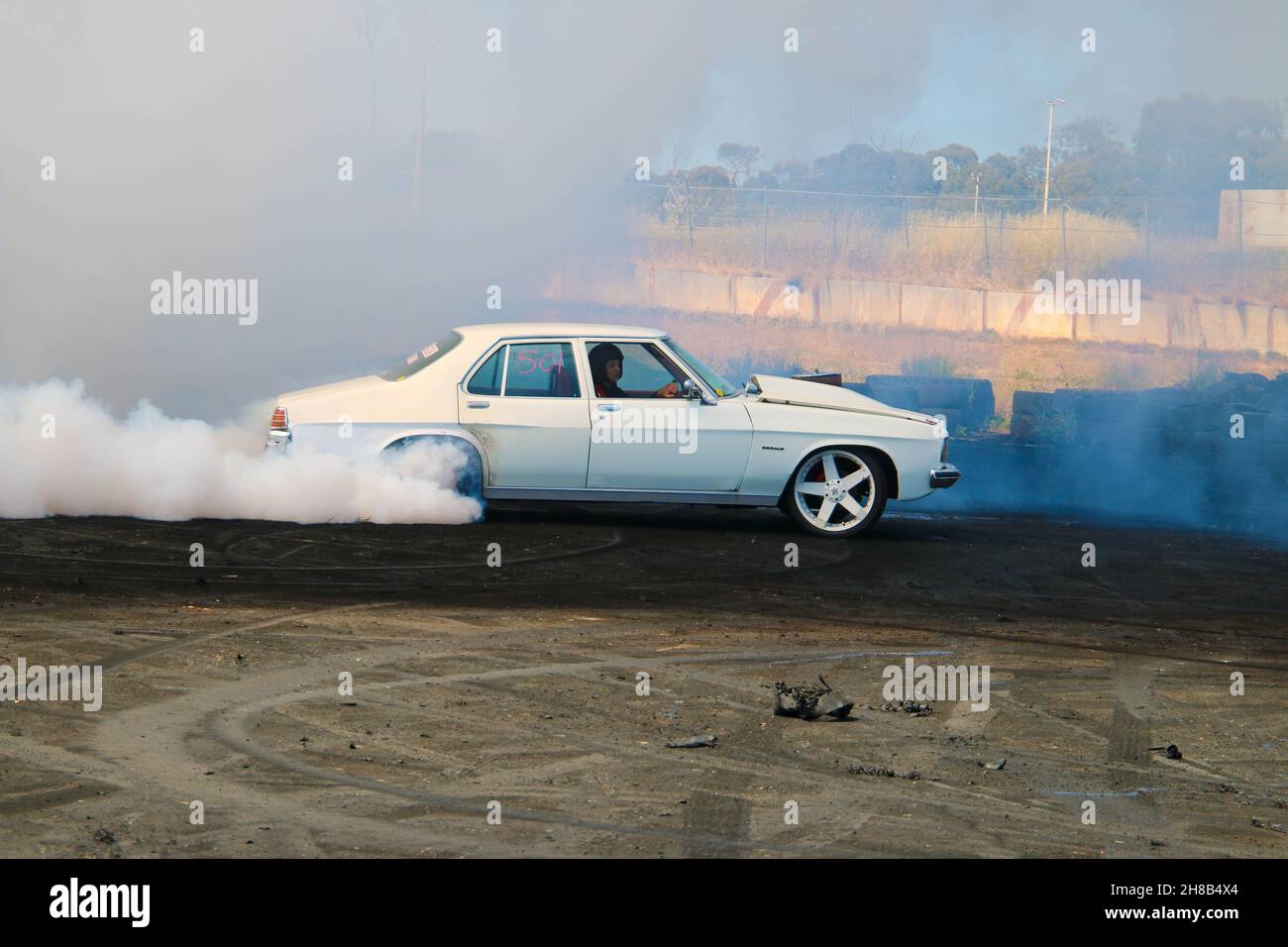 Burnoutcar High Resolution Stock Photography and Images - Alamy