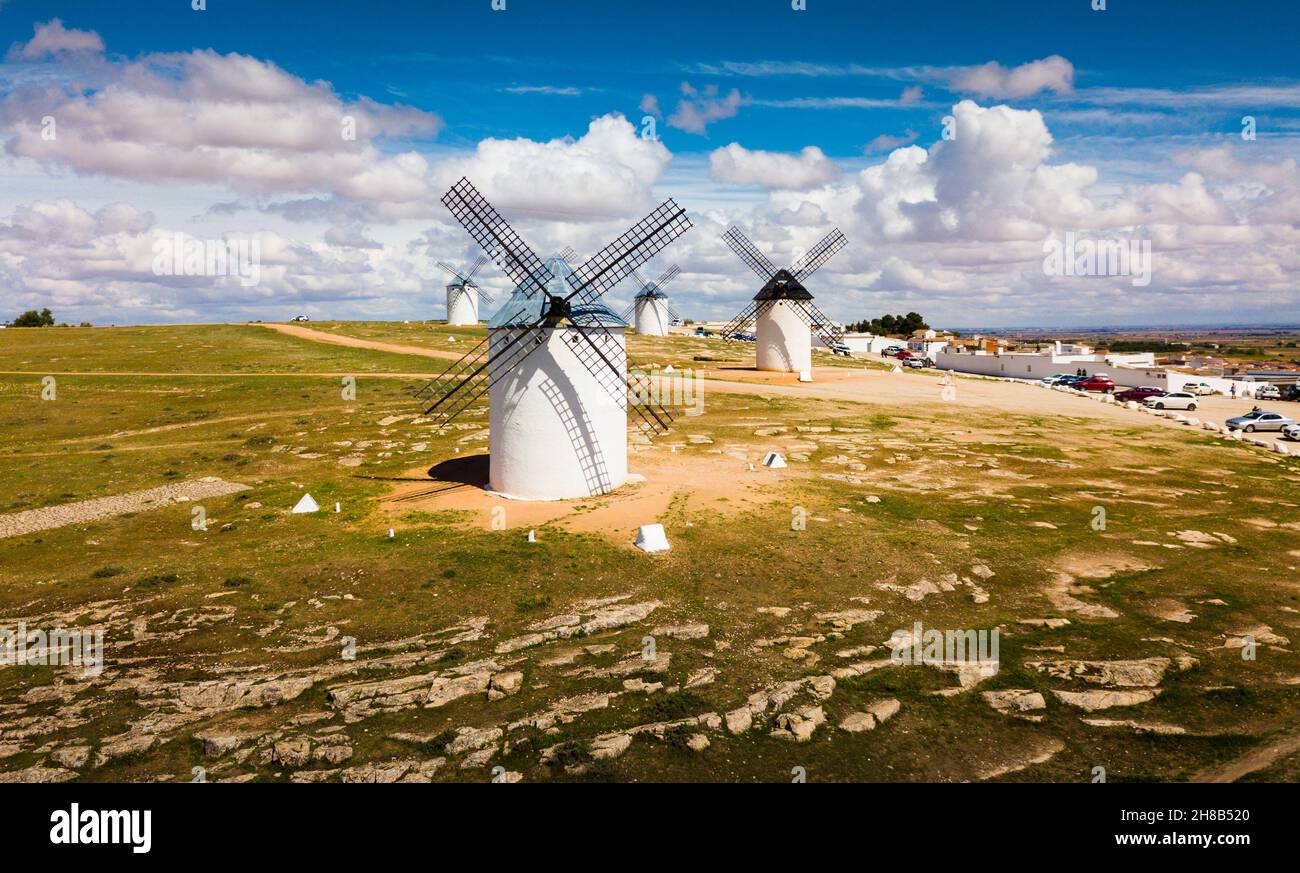 Cylindrical windmill hi-res stock photography and images - Alamy