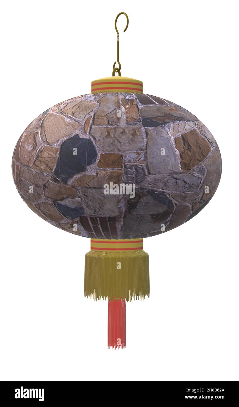 Stone and Brick Pattern Fabric Lantern Stock Vector Image & Art - Alamy