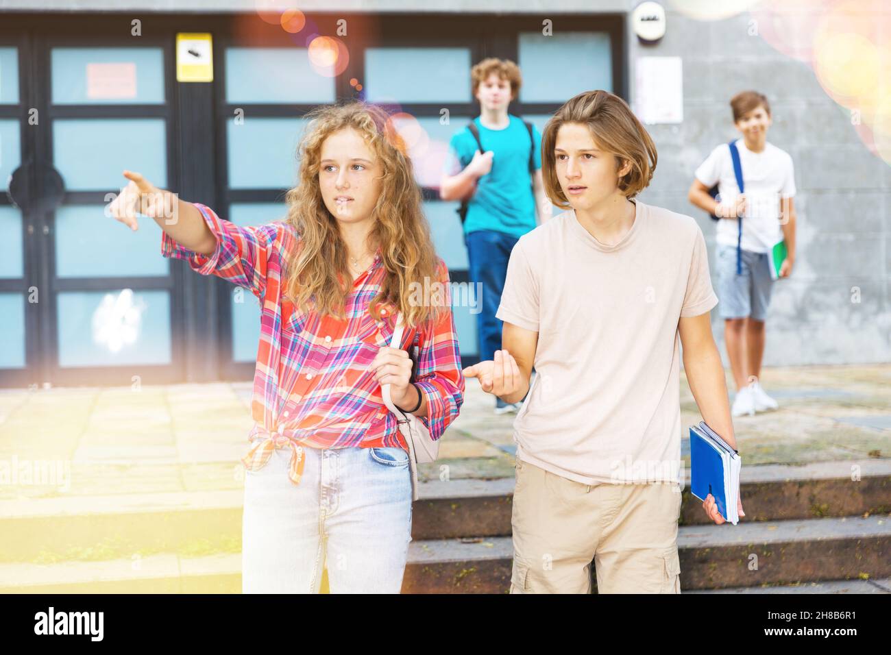 Points to someone hi-res stock photography and images - Alamy