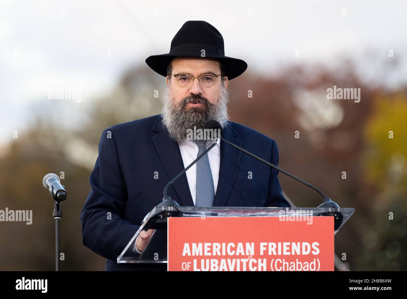 Rabbi of lubavitch hi-res stock photography and images - Alamy
