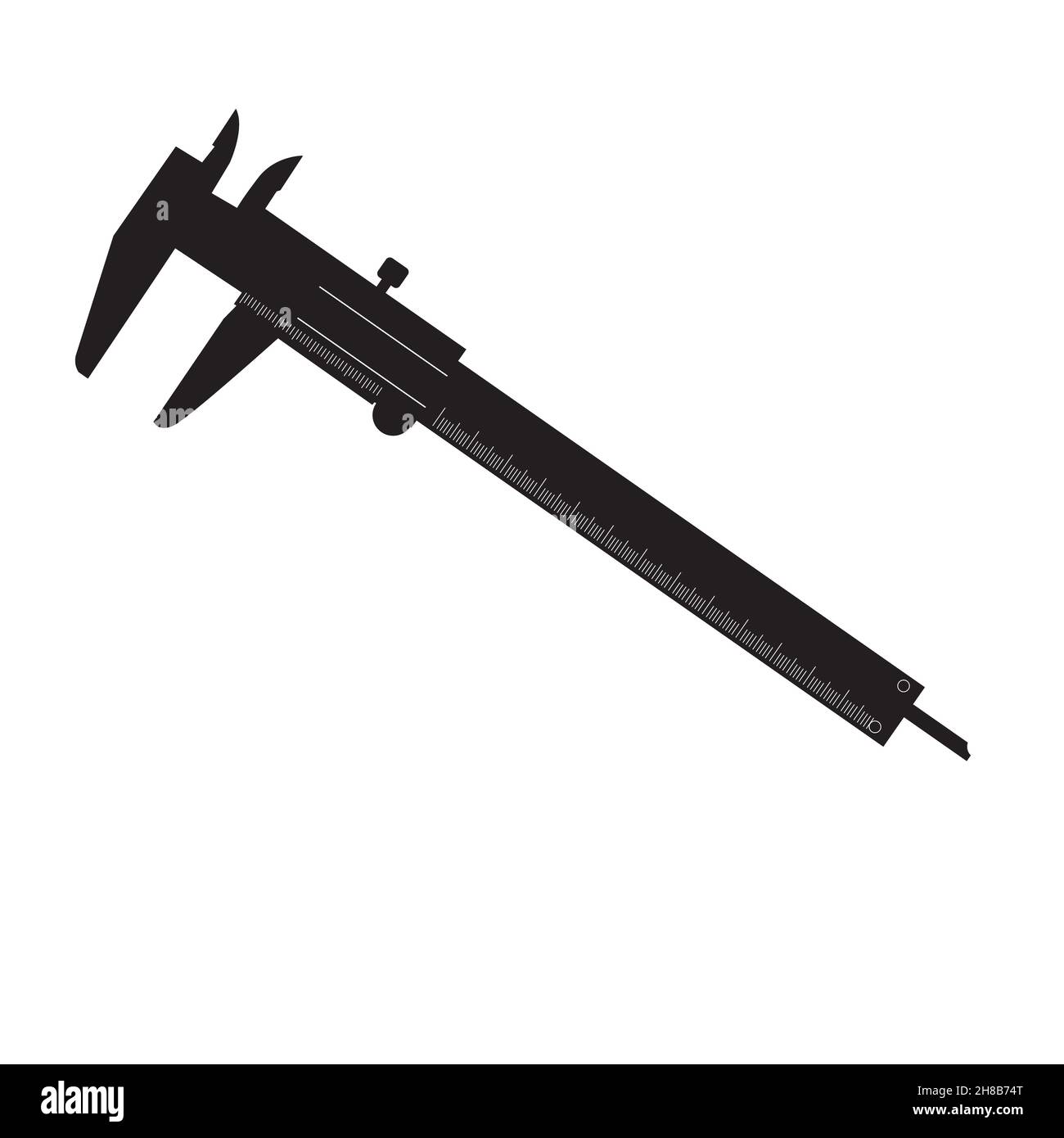 Digital micrometer measure icon hi-res stock photography and images - Alamy