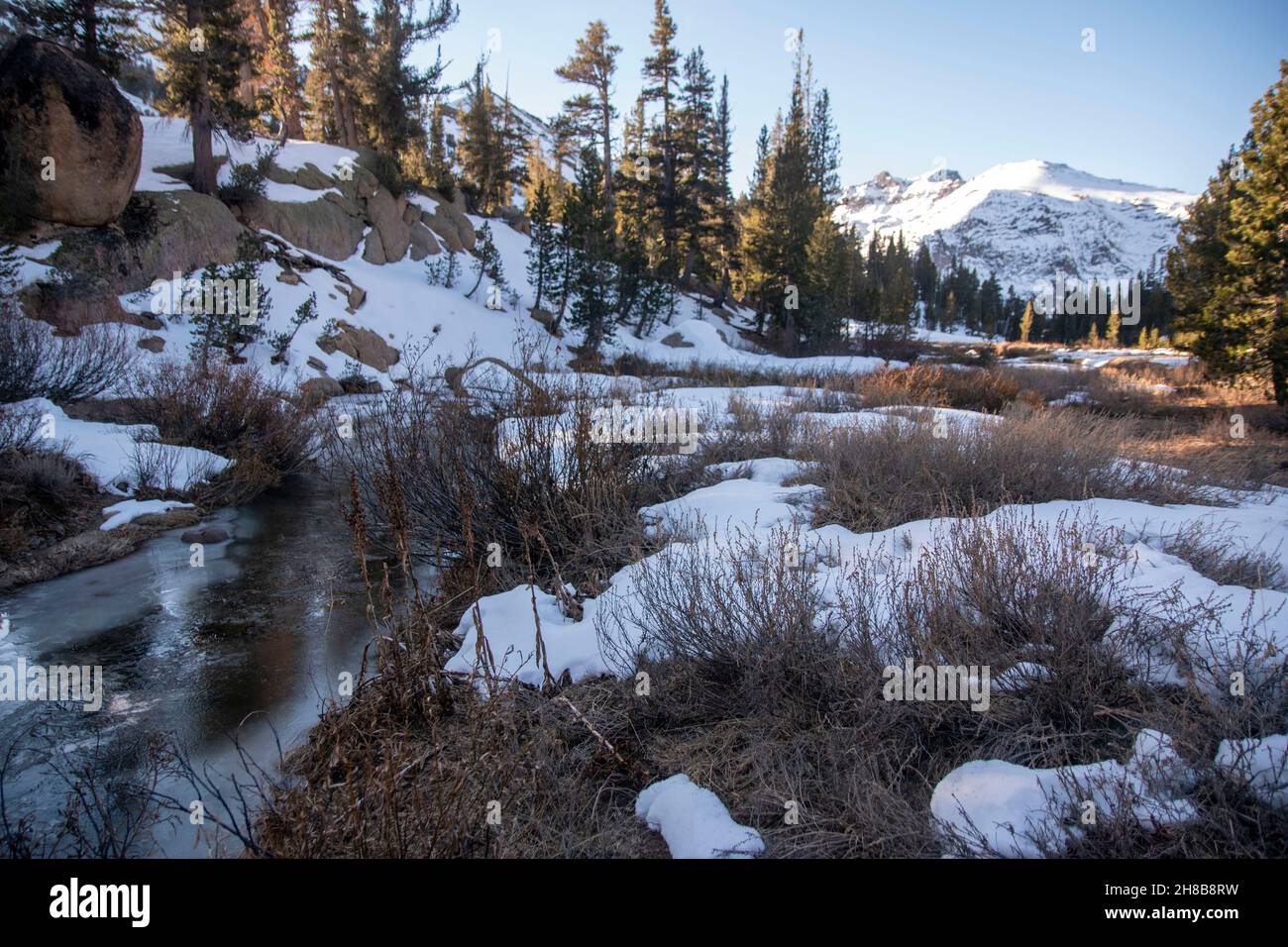 Sonora Pass along State Route 108 is California's second highest ...
