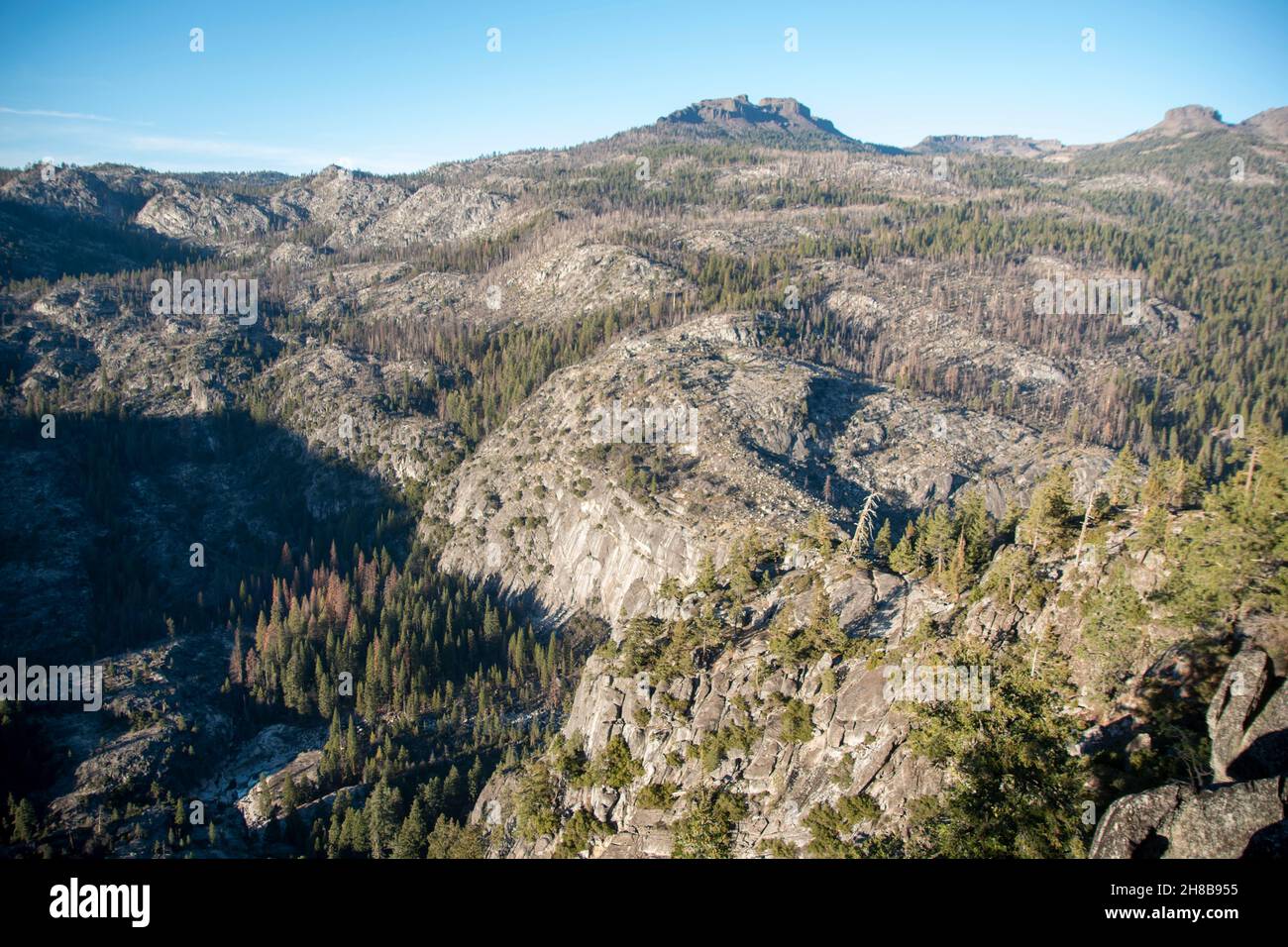 Donnell Vista is a rest stop on State Route 108 in California's ...