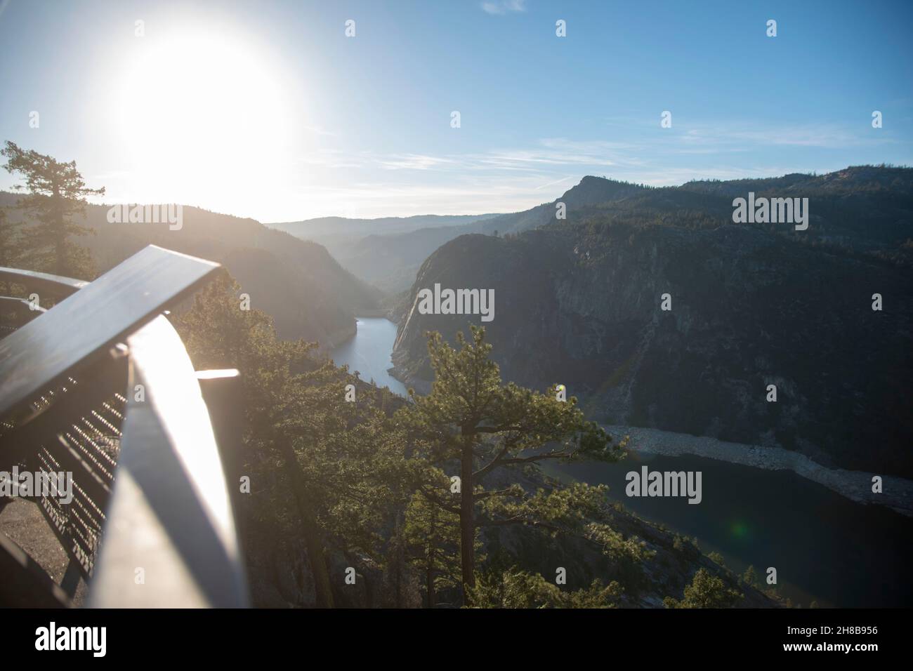 Donnell Vista is a rest stop on State Route 108 in California's ...