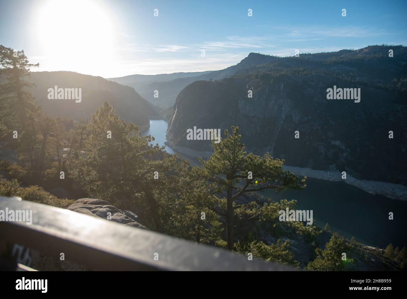 Donnell Vista is a rest stop on State Route 108 in California's ...