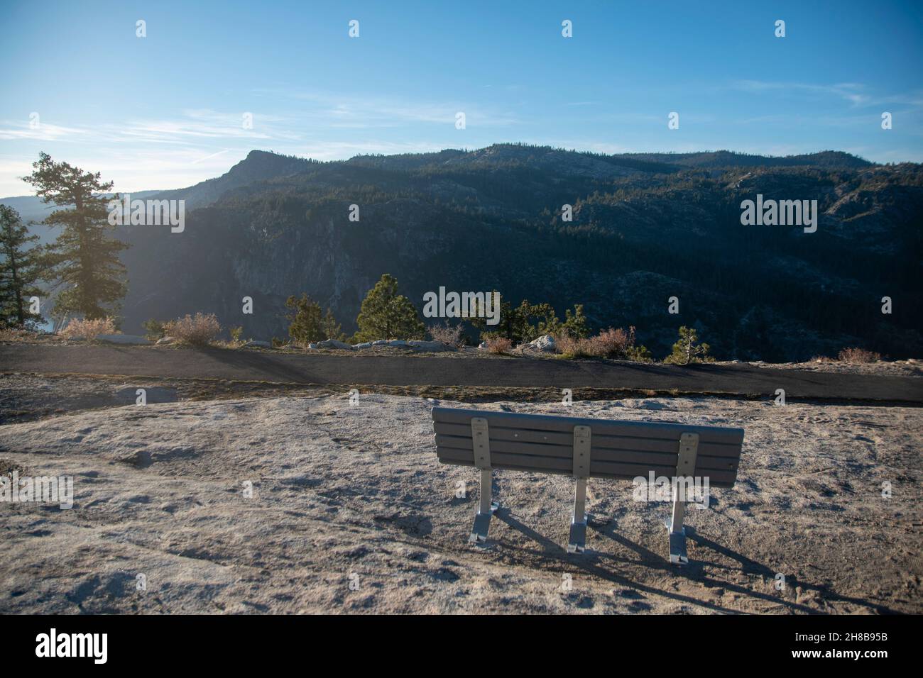 Donnell Vista is a rest stop on State Route 108 in California's ...