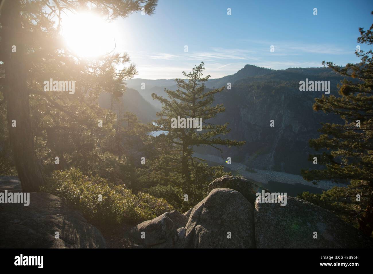 Donnell Vista is a rest stop on State Route 108 in California's ...