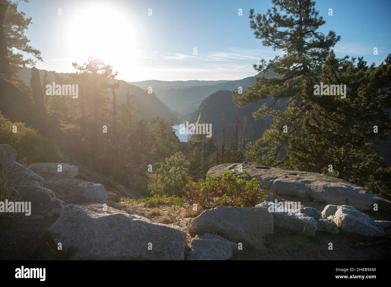 Donnell Vista is a rest stop on State Route 108 in California's ...