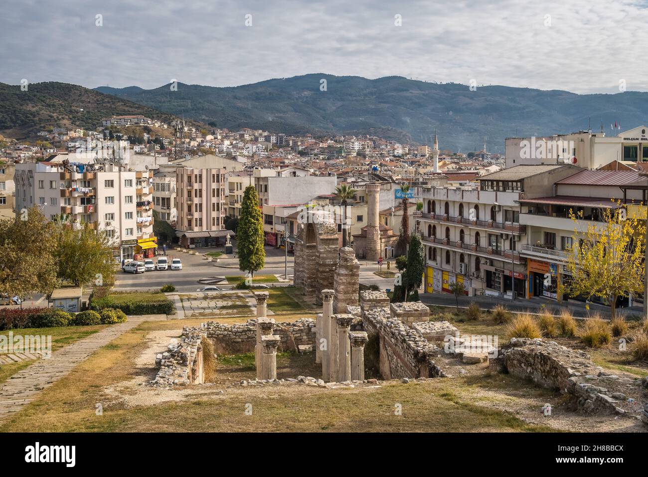 Ancient ruins in Selcuk town, Turkey Stock Photo - Alamy
