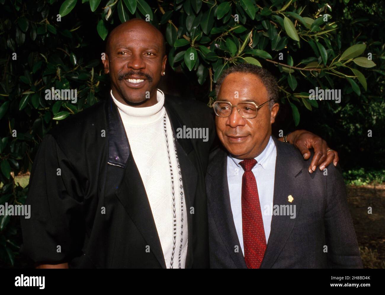 Louis Gossett Jr. and Alex Haley Circa 1980's Credit: Ralph Dominguez ...