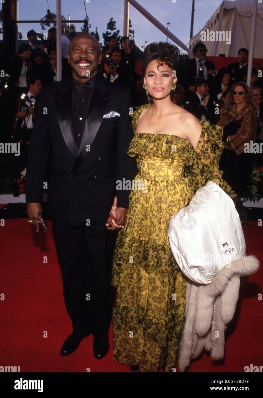 Louis Gossett Jr. and Cyndi Gossett during 63rd Annual Academy Awards ...