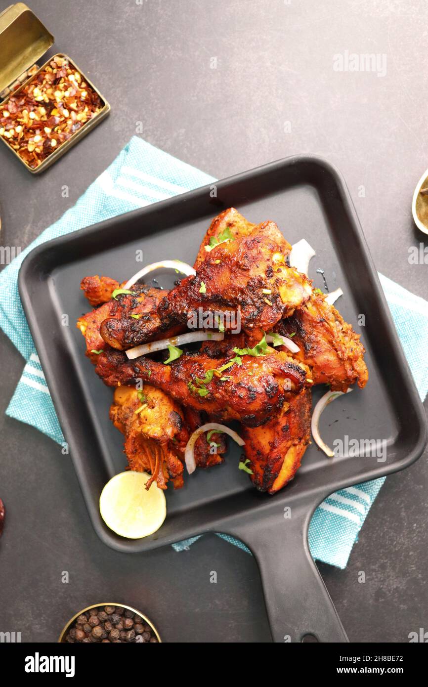 Tandoori chicken is a popular roast chicken recipe from India. Tandoor ...