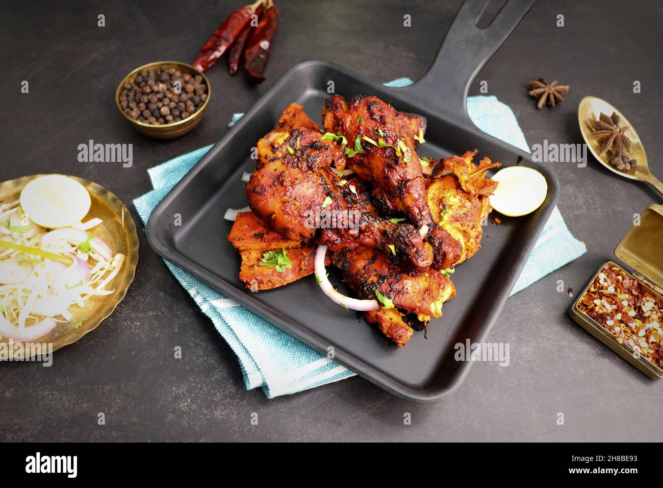 Tandoori chicken is a popular roast chicken recipe from India. Tandoor ...