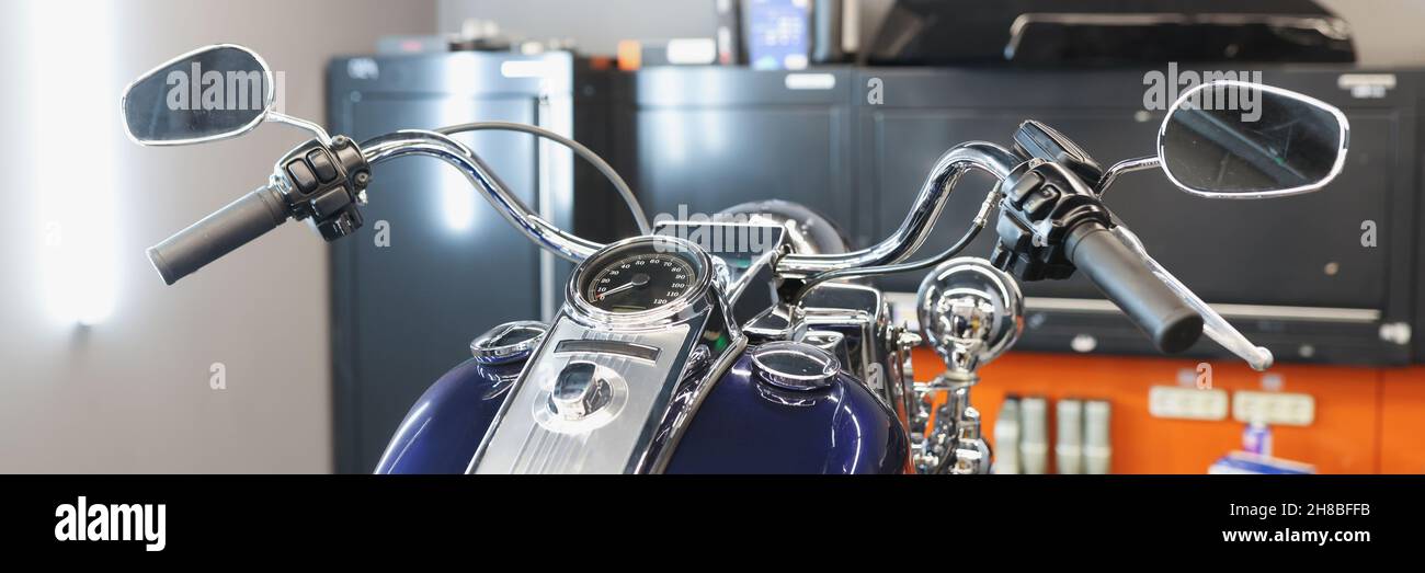 Motorcycle maintenance stand hi-res stock photography and images - Alamy