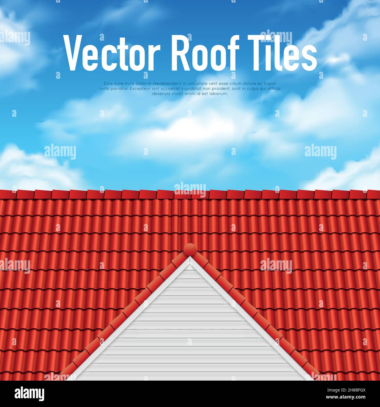 Roof sky detail Stock Vector Images - Alamy