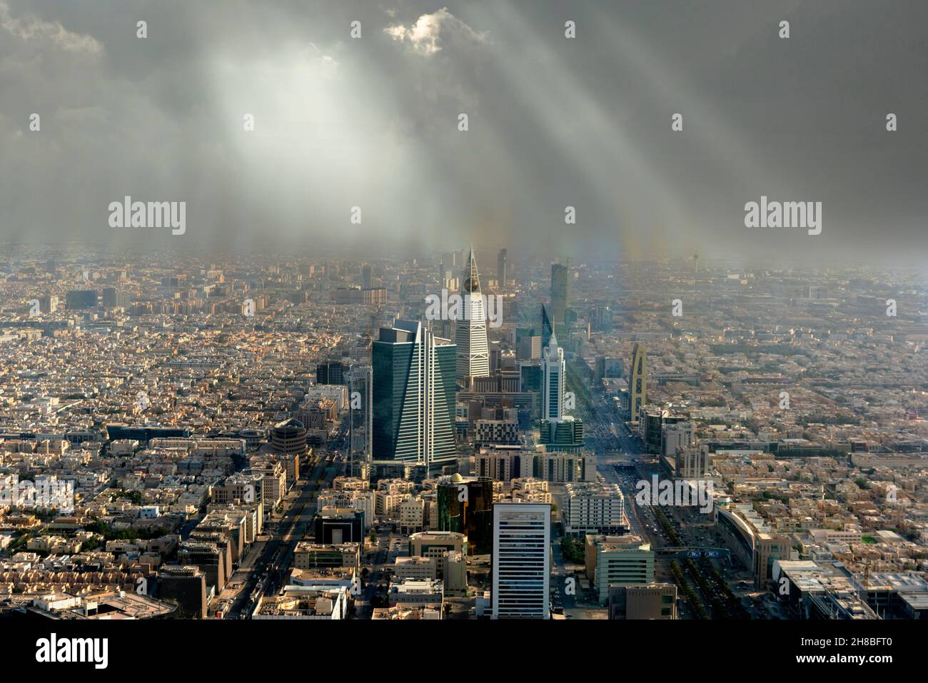 Riyadh - South downtown Stock Photo - Alamy