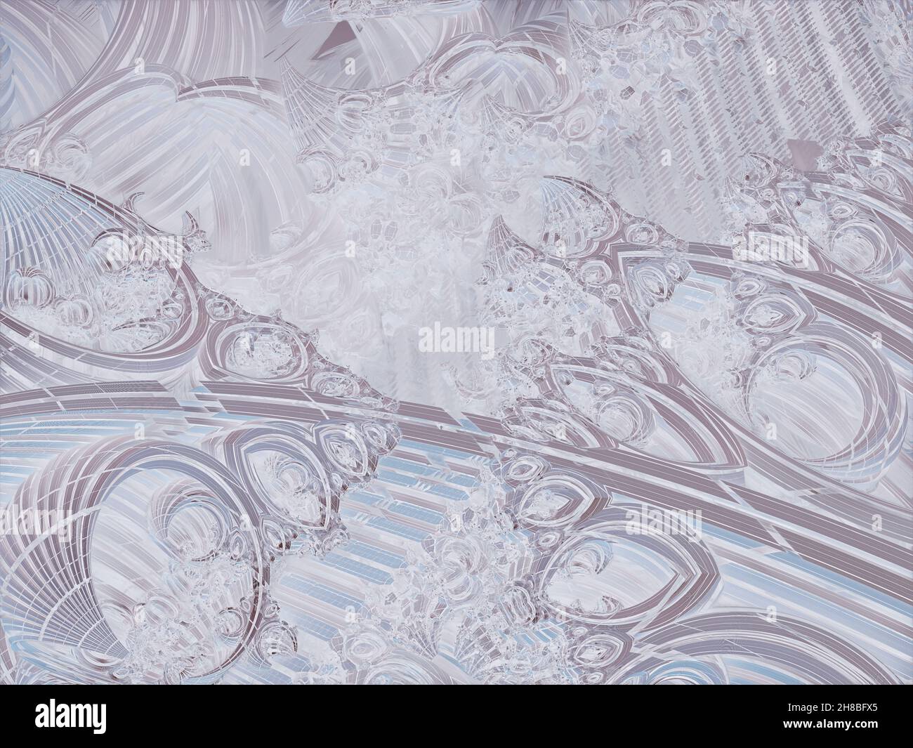 Abstract fractal background with colorful geometric pattern, digital ...