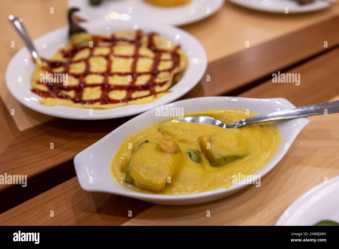 Popular Filipino food Lutik at Restaurant Stock Photo - Alamy