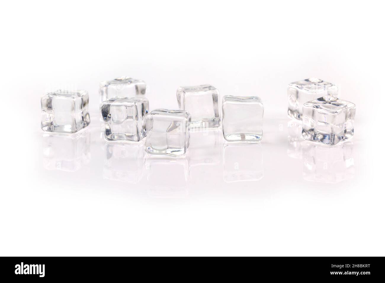 White ice clear texture Cut Out Stock Images & Pictures - Alamy