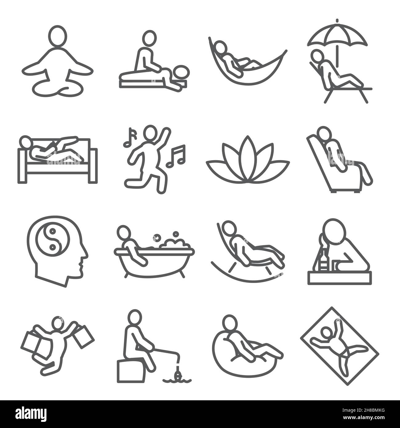 Yoga on beach silhouette Stock Vector Images - Alamy