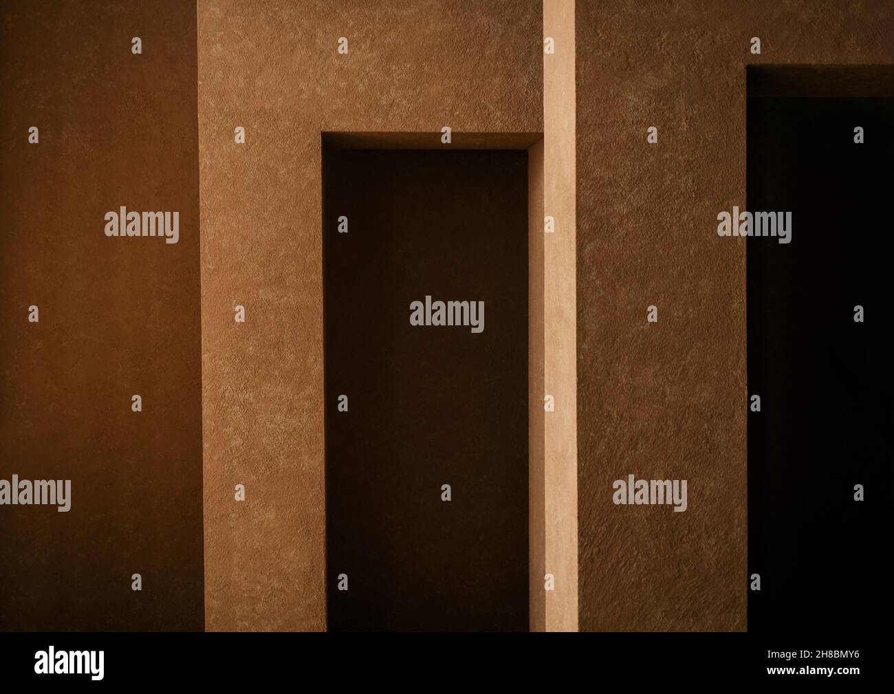 elegant room interior with eastern arches. arabic style Stock Photo - Alamy